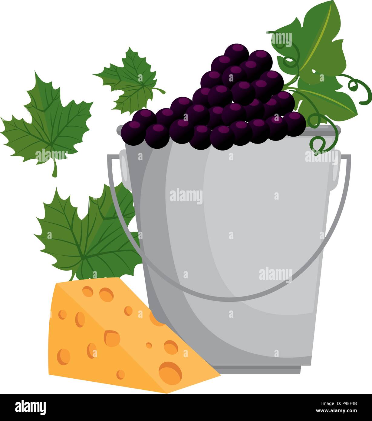 Cheese plant pot Stock Vector Images - Alamy