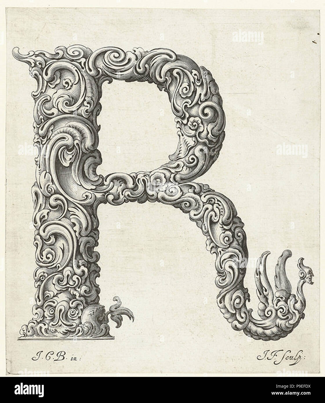 Ornate alphabet hi-res stock photography and images - Alamy