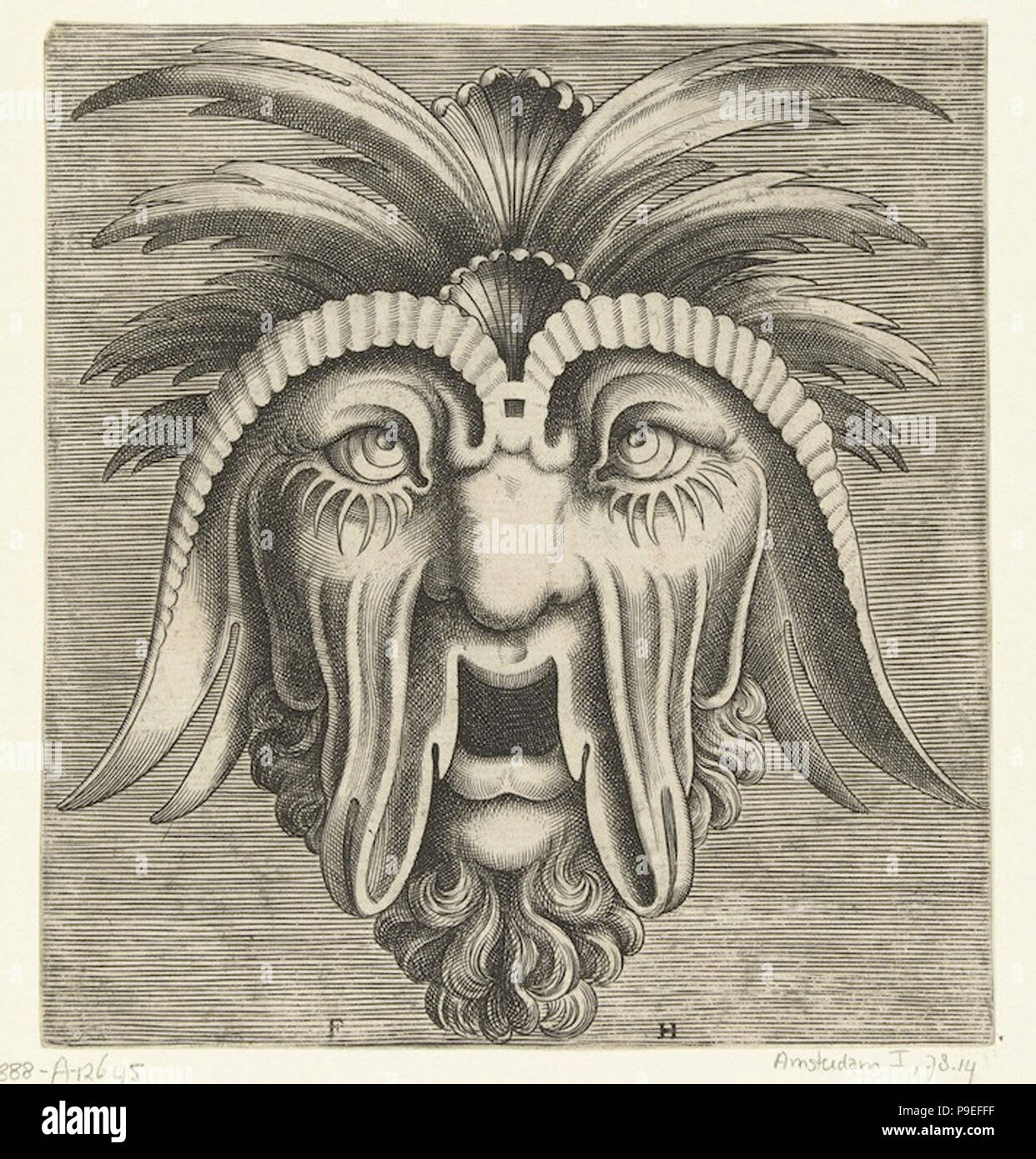 vintage mask face Stock Photo - Alamy