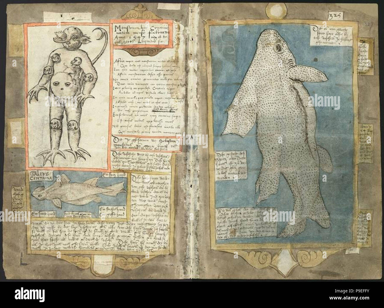 vintage maritime book page Stock Photo - Alamy