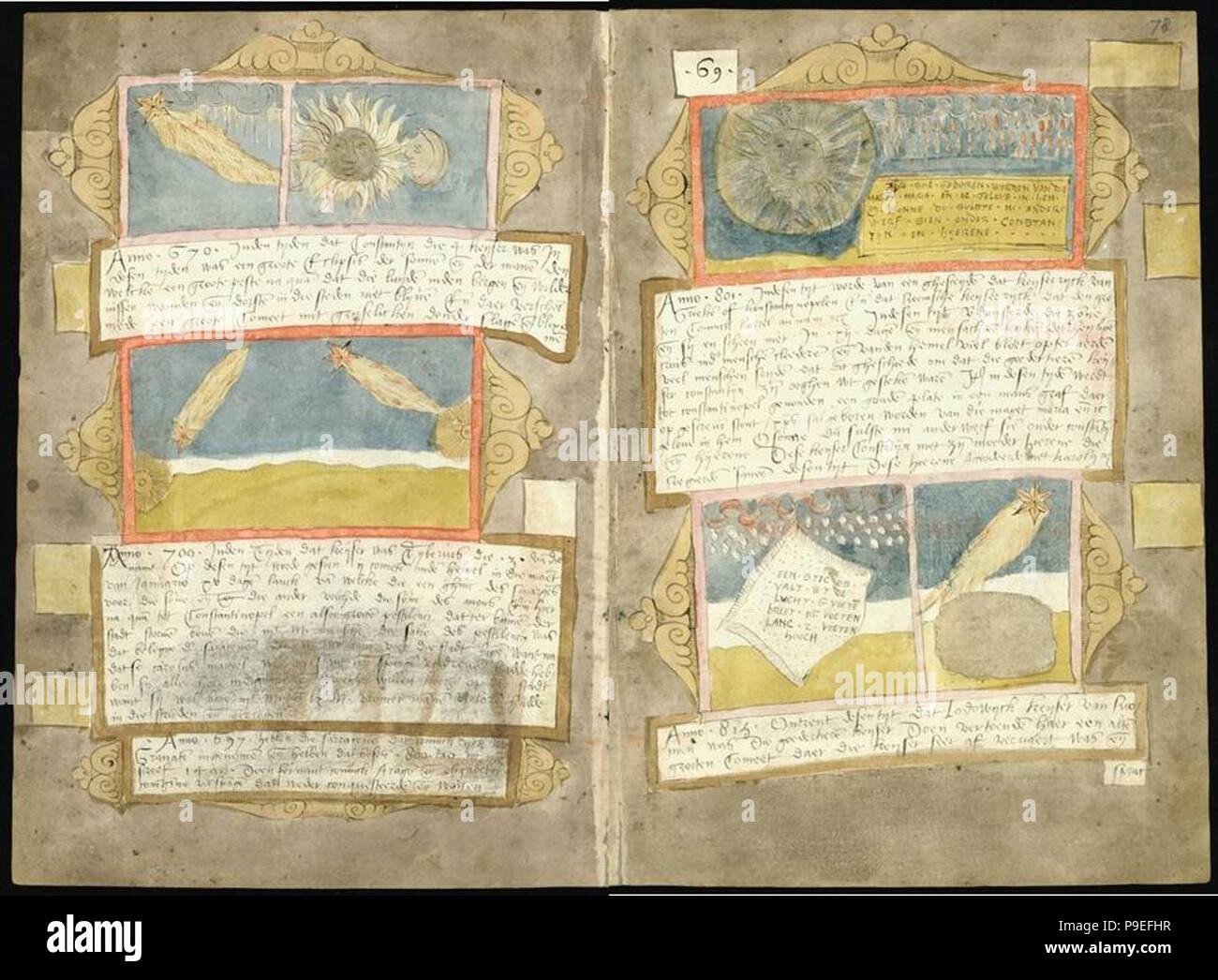vintage maritime book page Stock Photo - Alamy