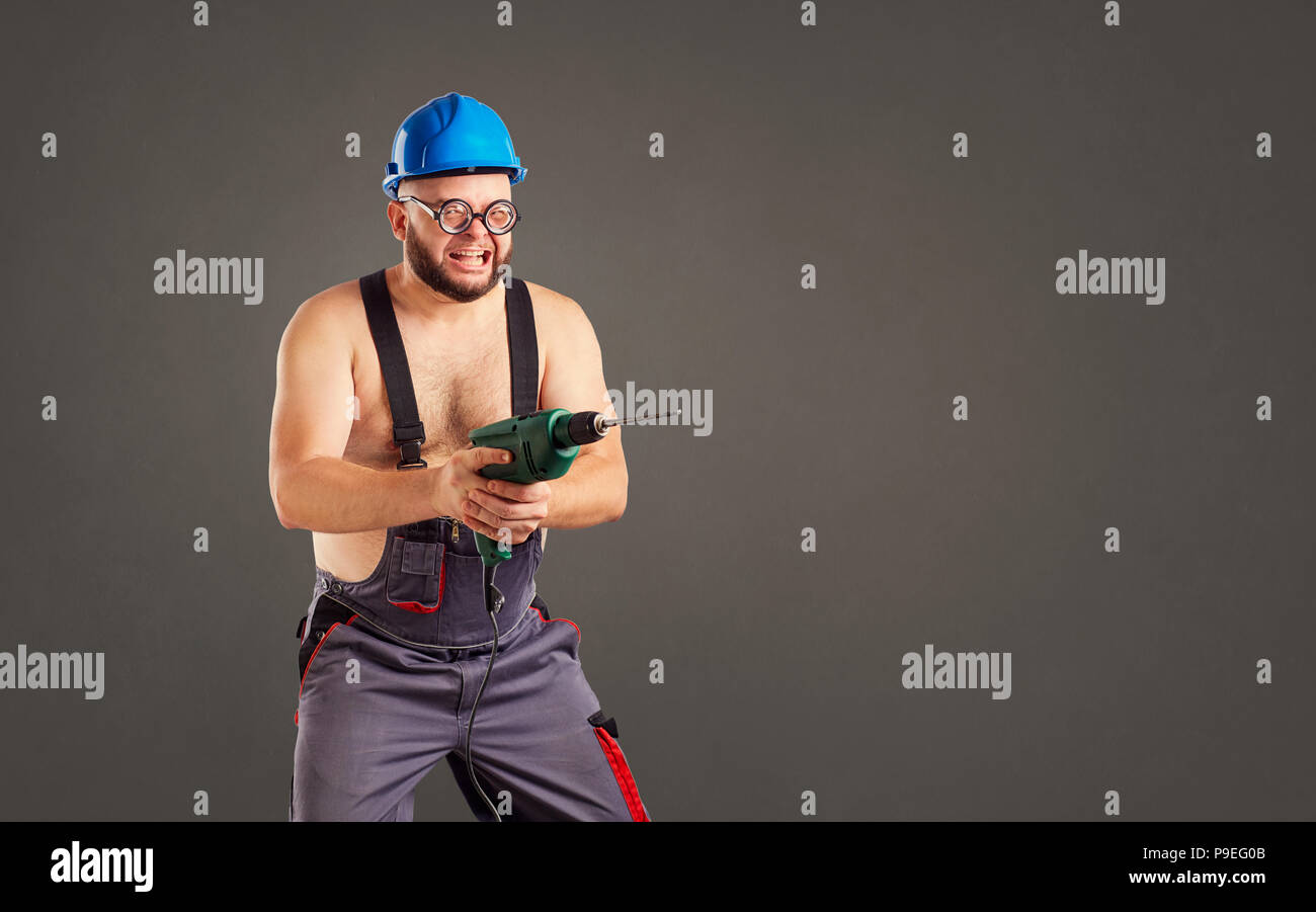 Fat builder hi-res stock photography and images - Alamy
