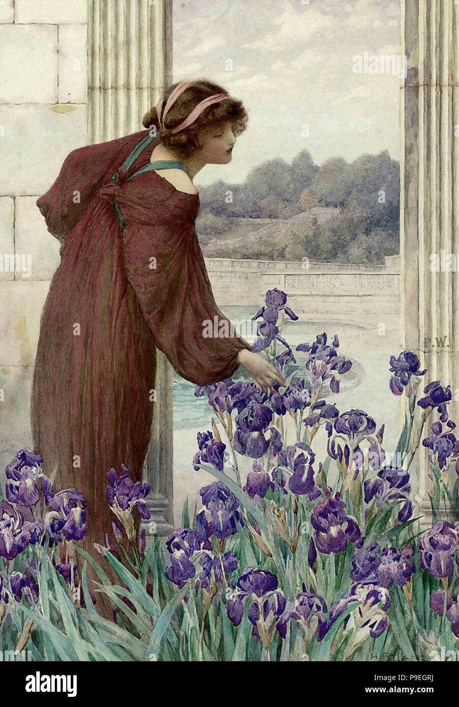 Allegory of spring hi-res stock photography and images - Alamy