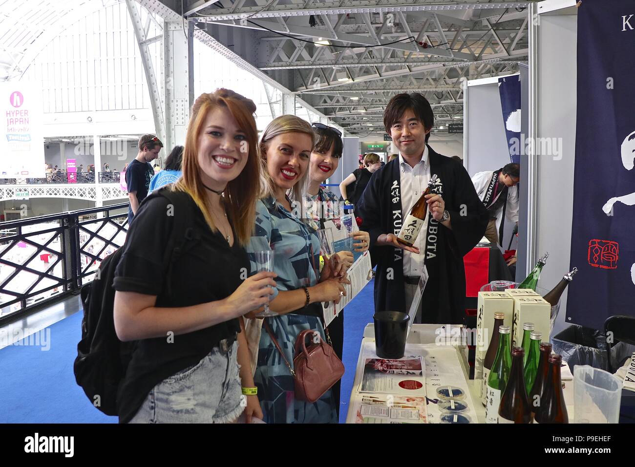 Hyper Japan 15 July 2018 AT OLYMPIA LONDON Stock Photo - Alamy