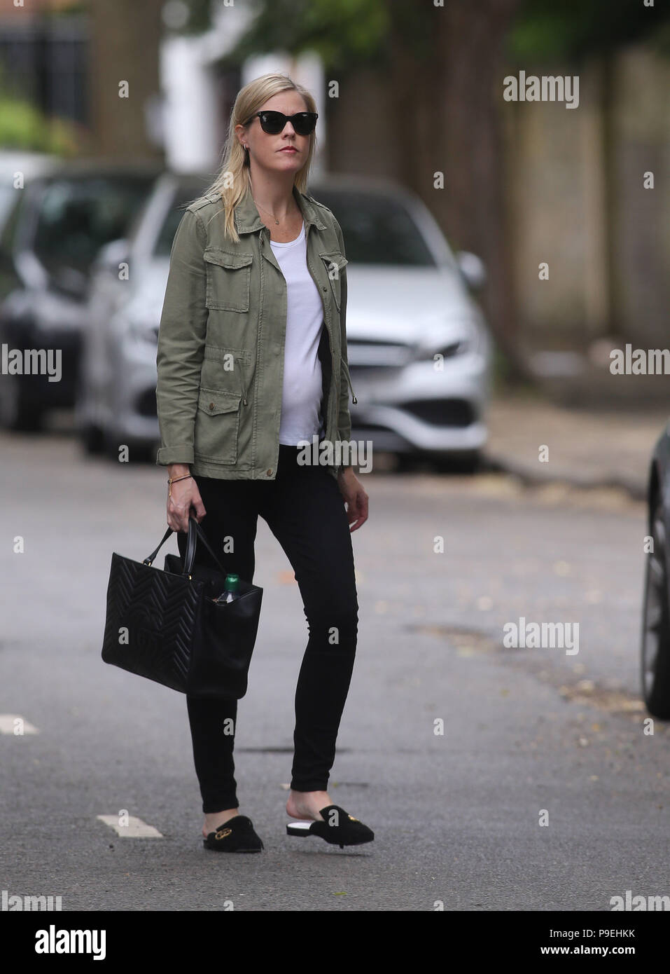 Ali Astall, wife of Declan Donnelly, out and about in Richmond wearing ...