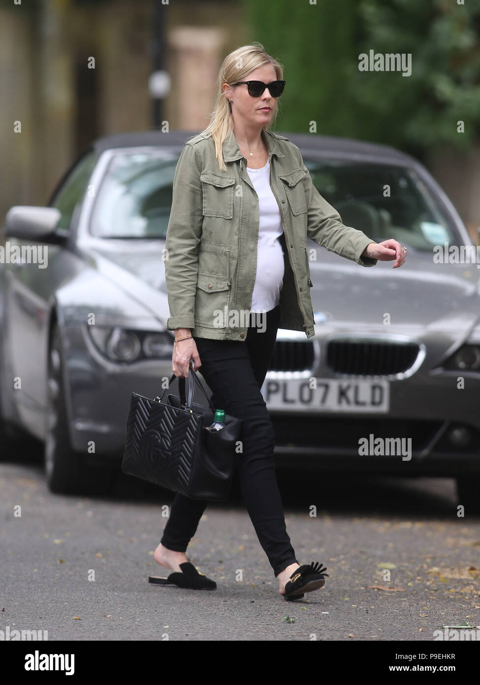 Ali Astall, wife of Declan Donnelly, out and about in Richmond wearing ...