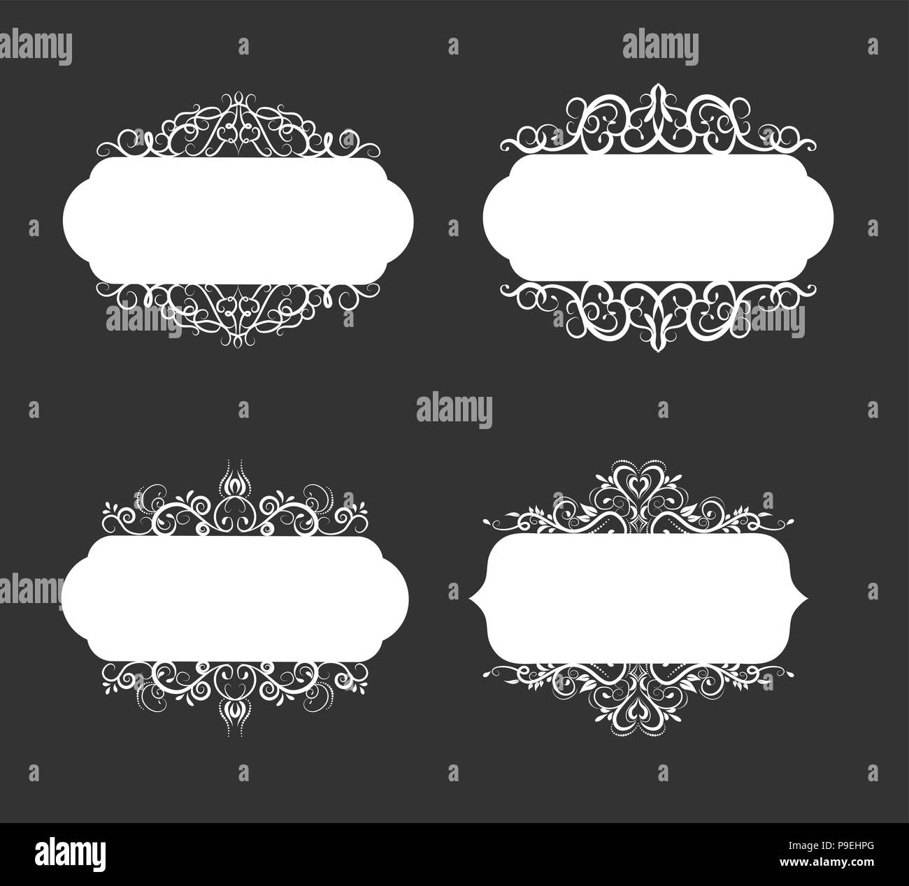 Vector illustration of old style label Stock Vector Image & Art - Alamy