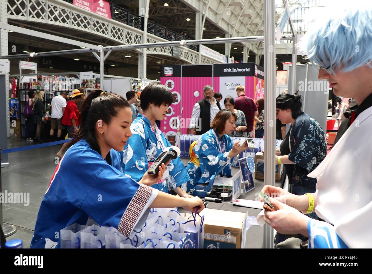 Hyper Japan 15 July 2018 AT OLYMPIA LONDON Stock Photo - Alamy