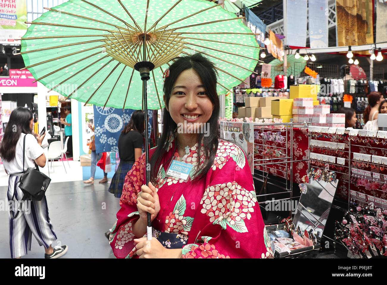 Hyper Japan 15 July 2018 AT OLYMPIA LONDON Stock Photo - Alamy
