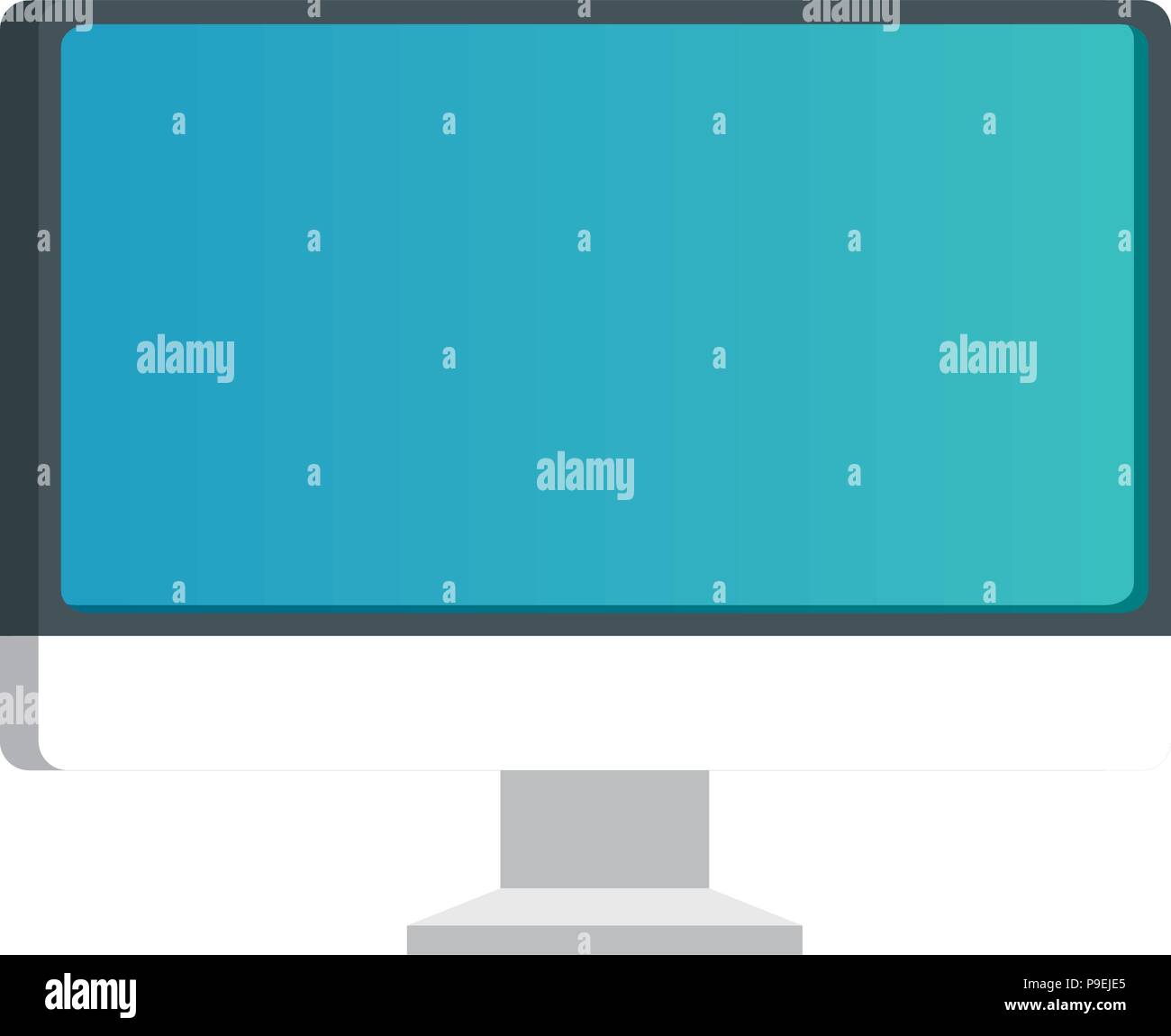computer display isolated icon Stock Vector Image & Art - Alamy