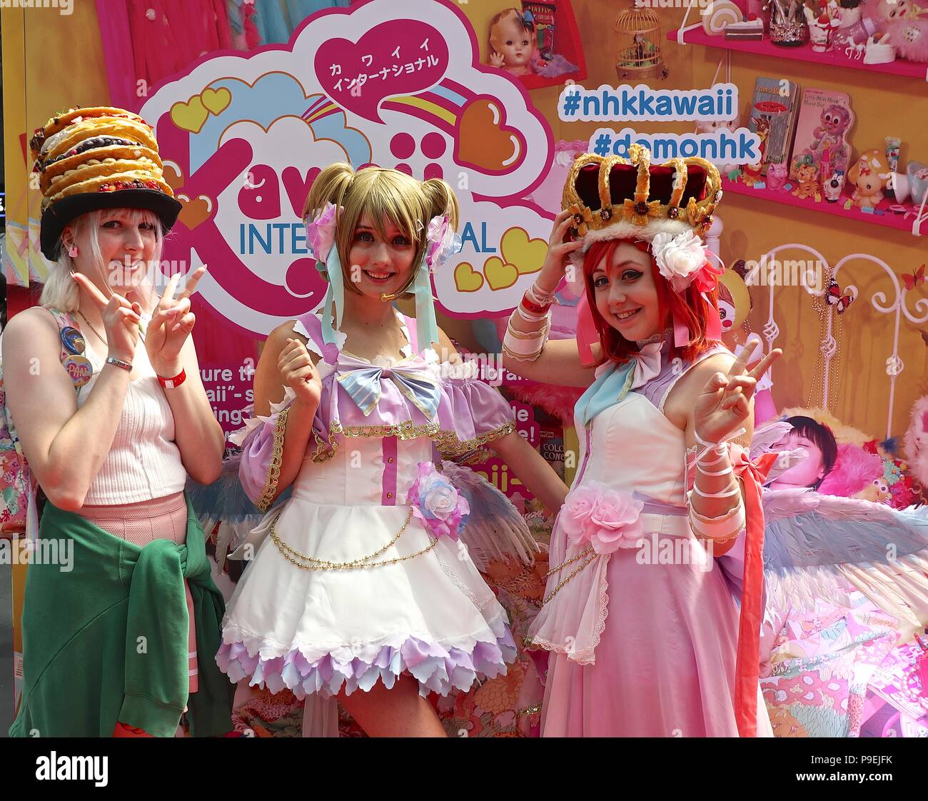 Hyper Japan 15 July 2018 AT OLYMPIA LONDON Stock Photo - Alamy