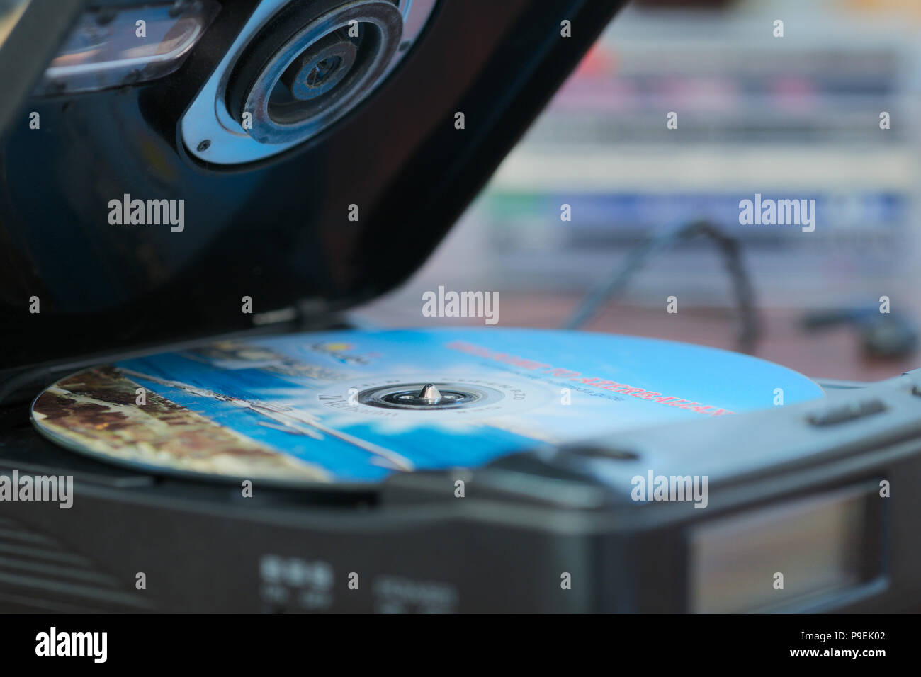portable CD player Stock Photo - Alamy
