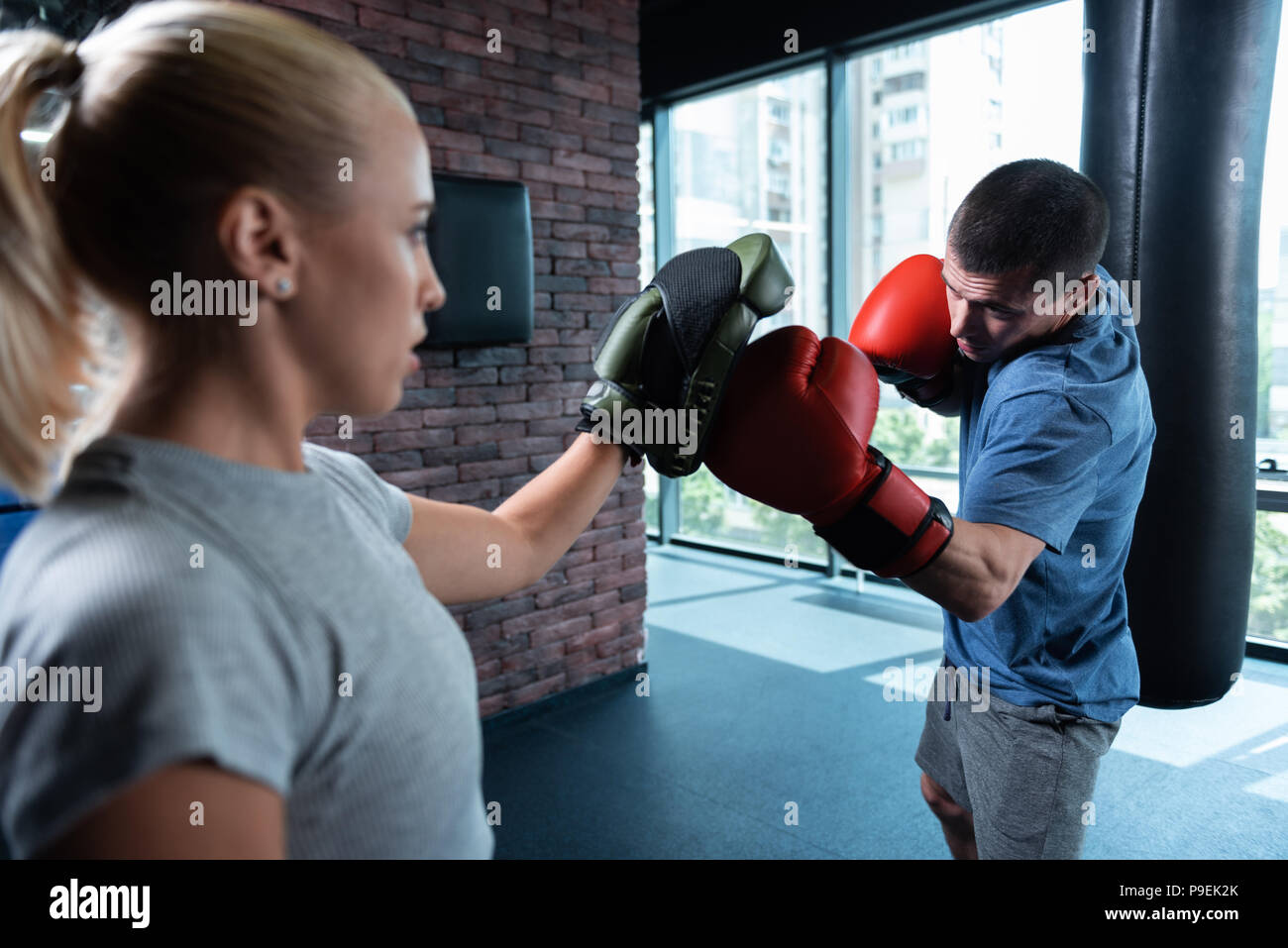 Boxing ring top view hi-res stock photography and images - Alamy