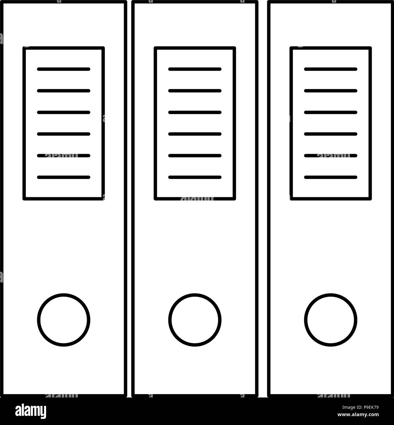 office files organiser icon Stock Vector Image & Art - Alamy