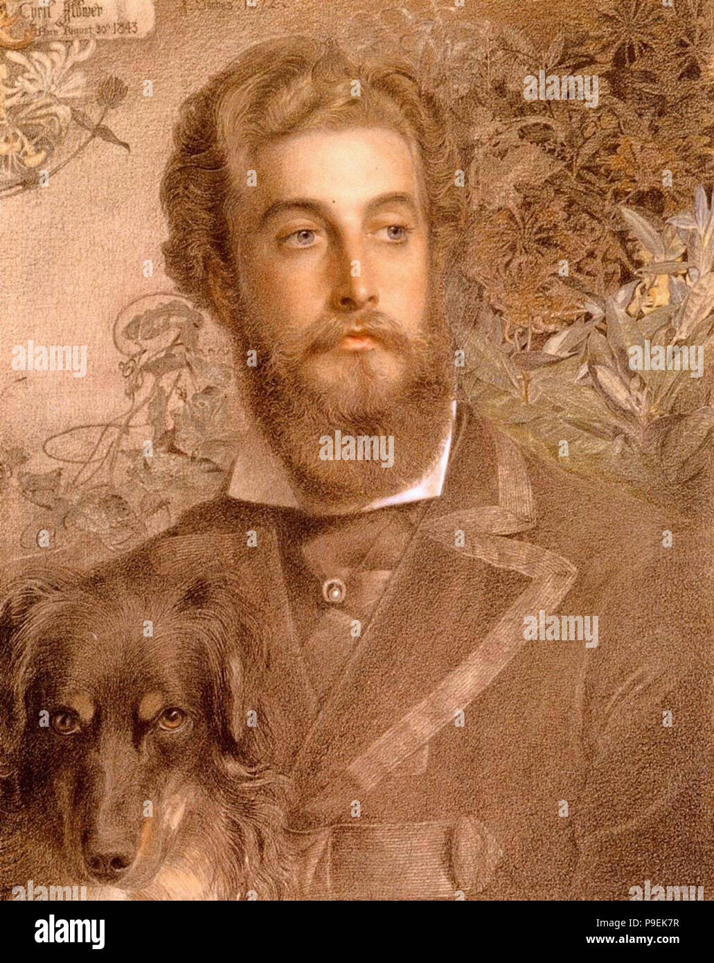 Sandys Anthony Frederick - Portrait of Cyril Flower Lord Battersea ...