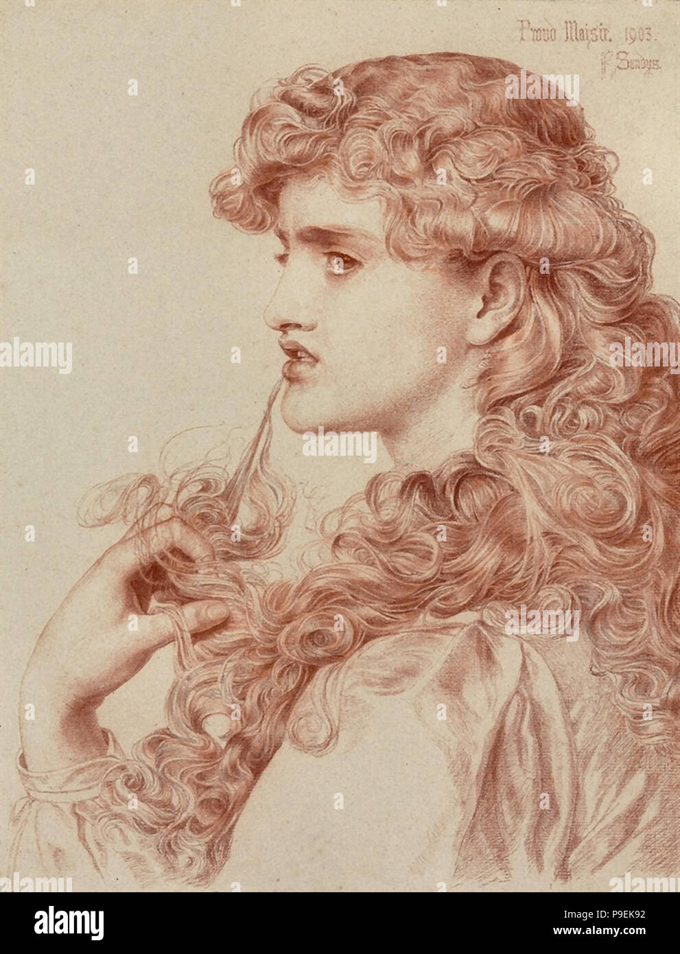 Pre raphaelites painting hi-res stock photography and images - Alamy
