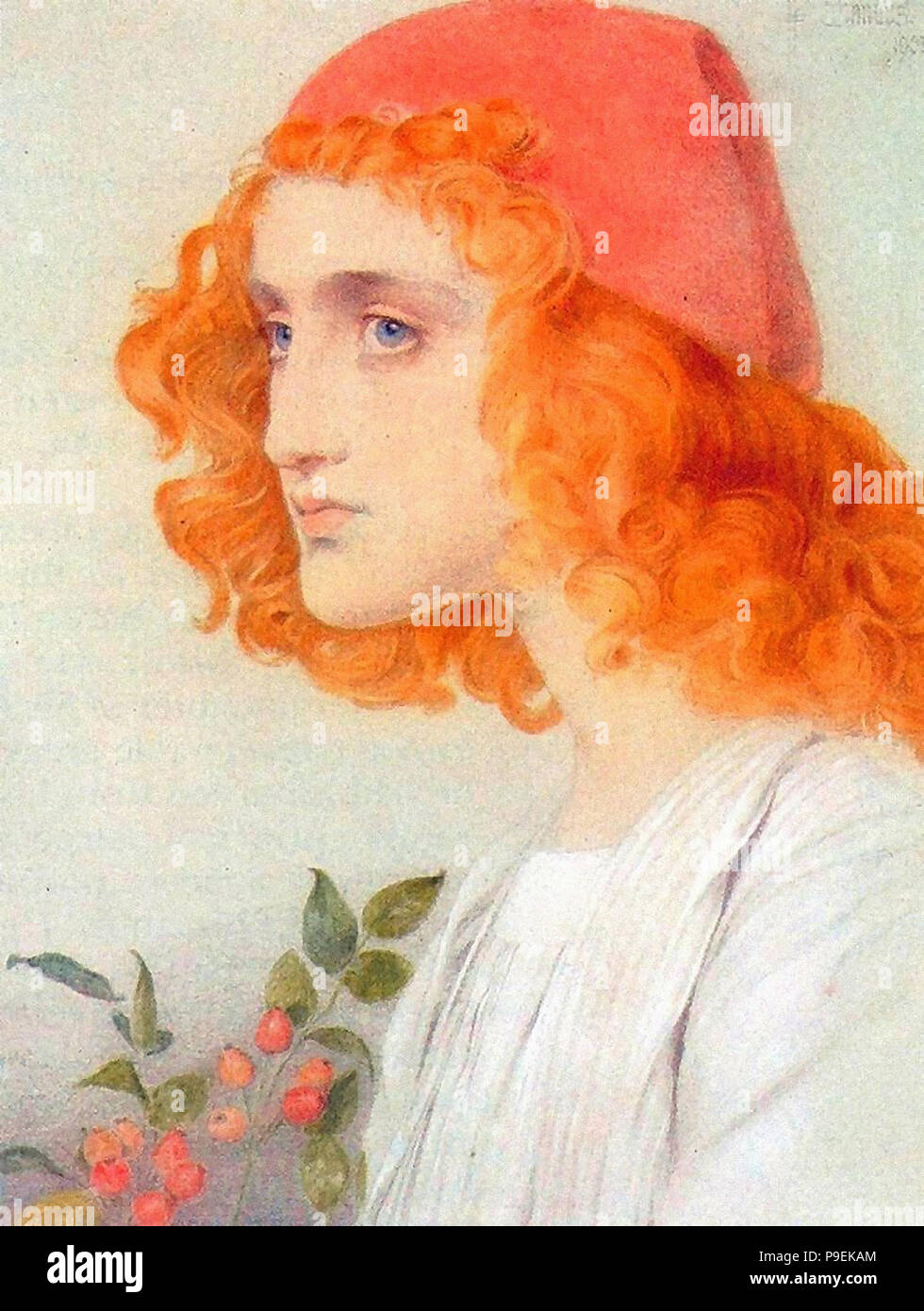 Sandys Anthony Frederick - the Red Cap 1 Stock Photo - Alamy