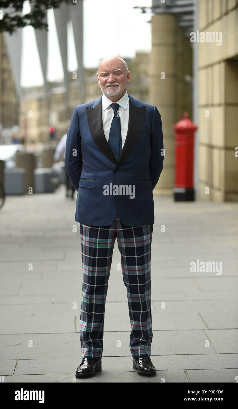 Sir Tom Hunter outside the Edinburgh International Conference centre ...