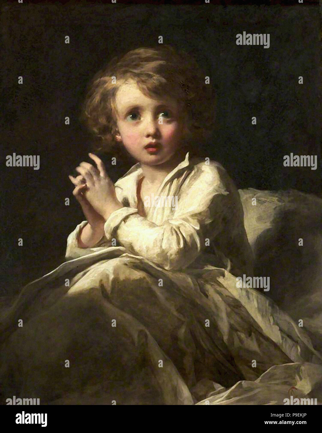 Sant James - the Infant Samuel Stock Photo - Alamy