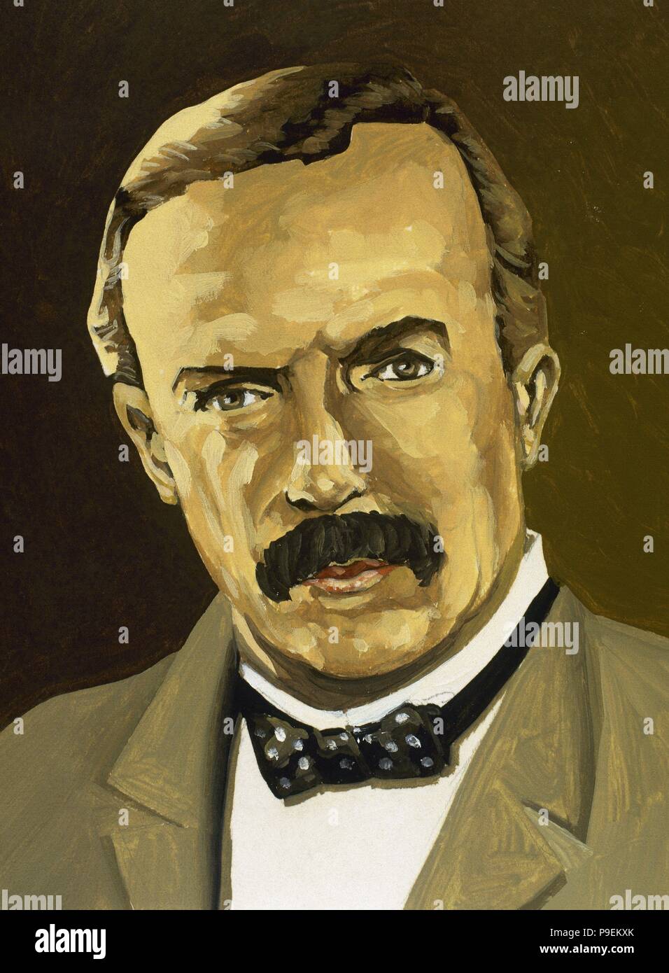 David Lloyd George (1863-1945). British statesman of the Liberal Party ...