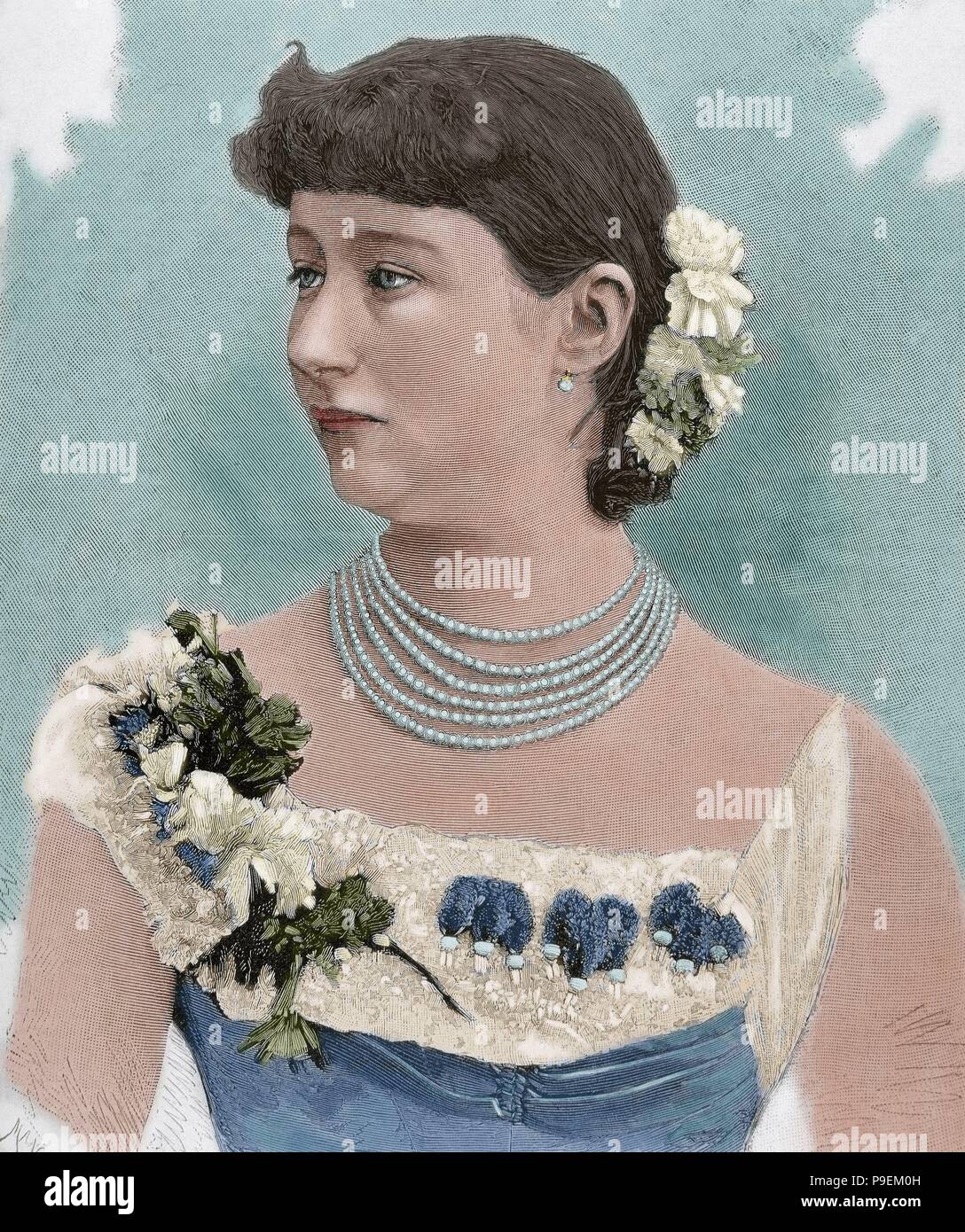 Queen victoria portrait colour hi-res stock photography and images - Alamy