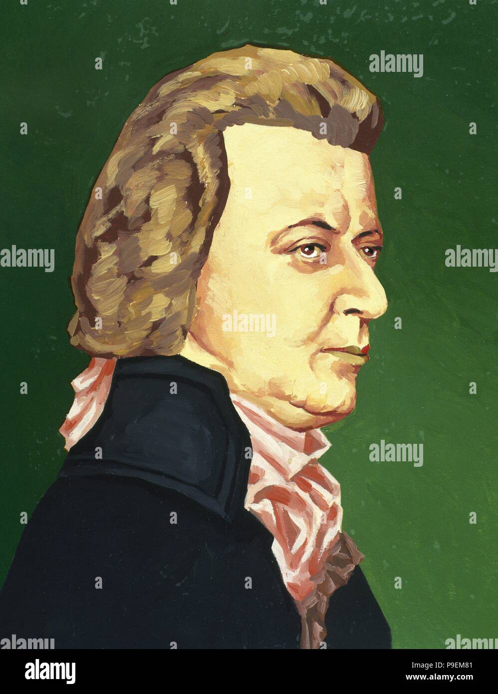 Wolfgang amadeus mozart 1756 1791 age hi-res stock photography and ...