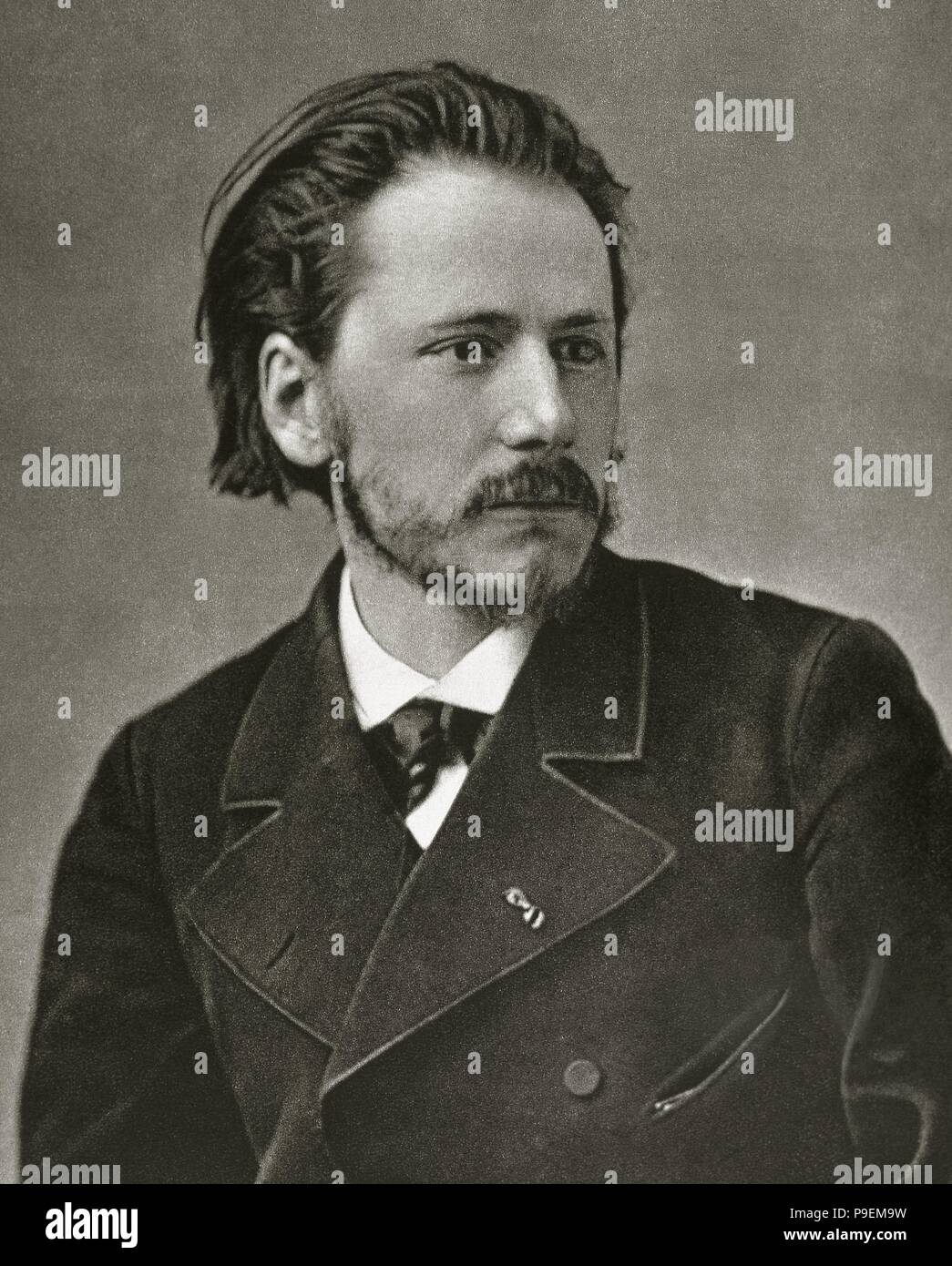 Jules Massenet (1842-1912). French composer of the Romantic era ...