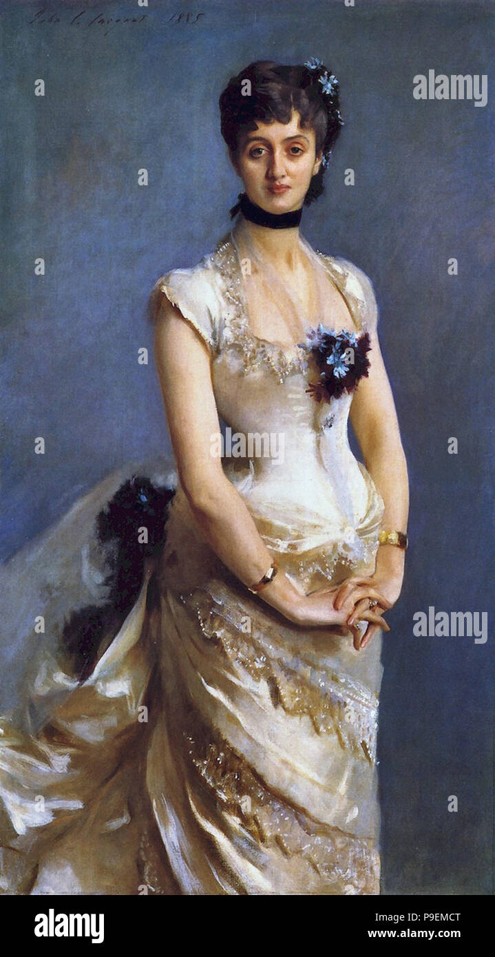 Sargent John Singer - Madame Paul Poirson Stock Photo - Alamy