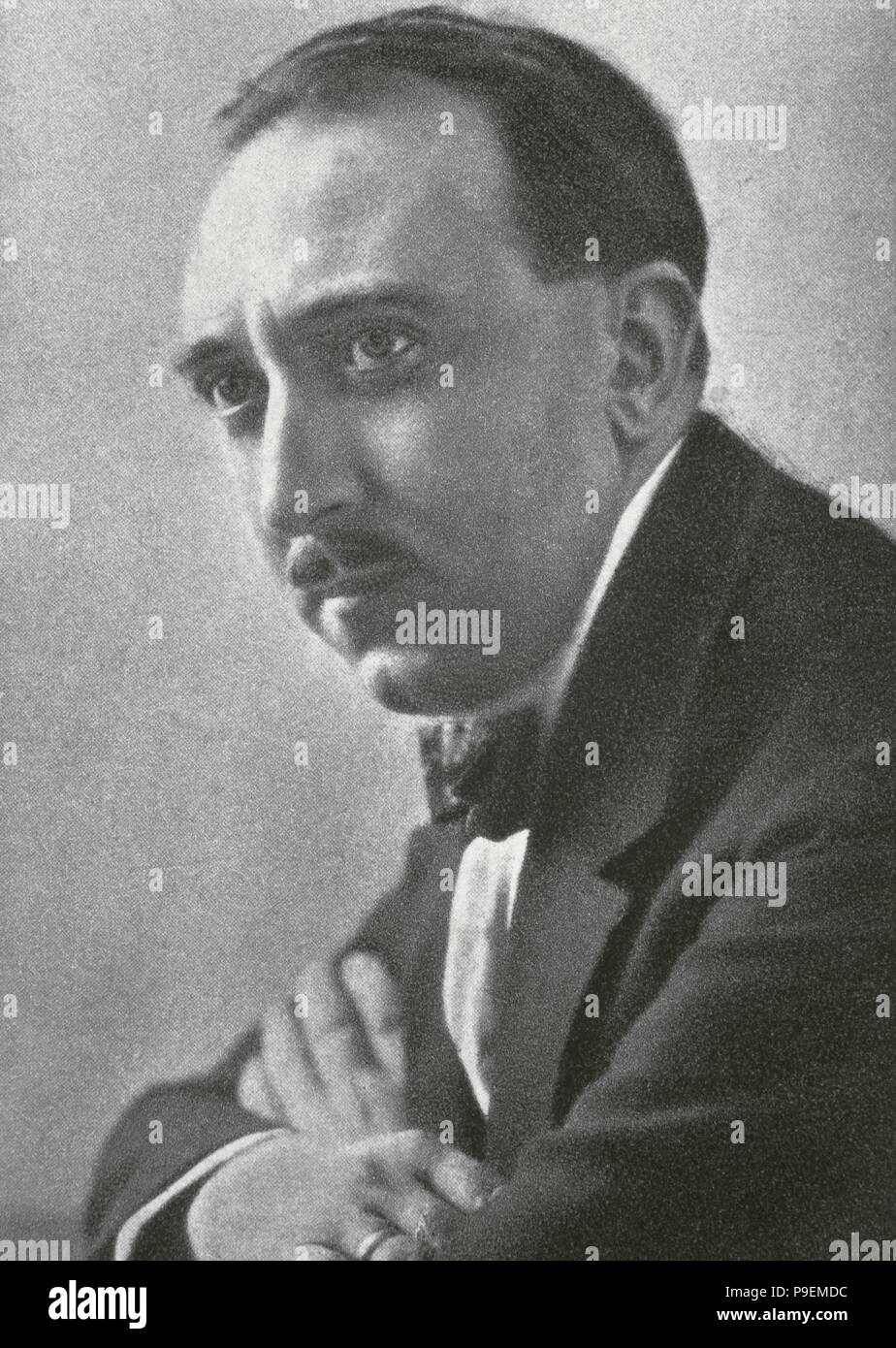 Jesus Guridi Bidaola (1886-1961). Spanish composer. Portrait ...