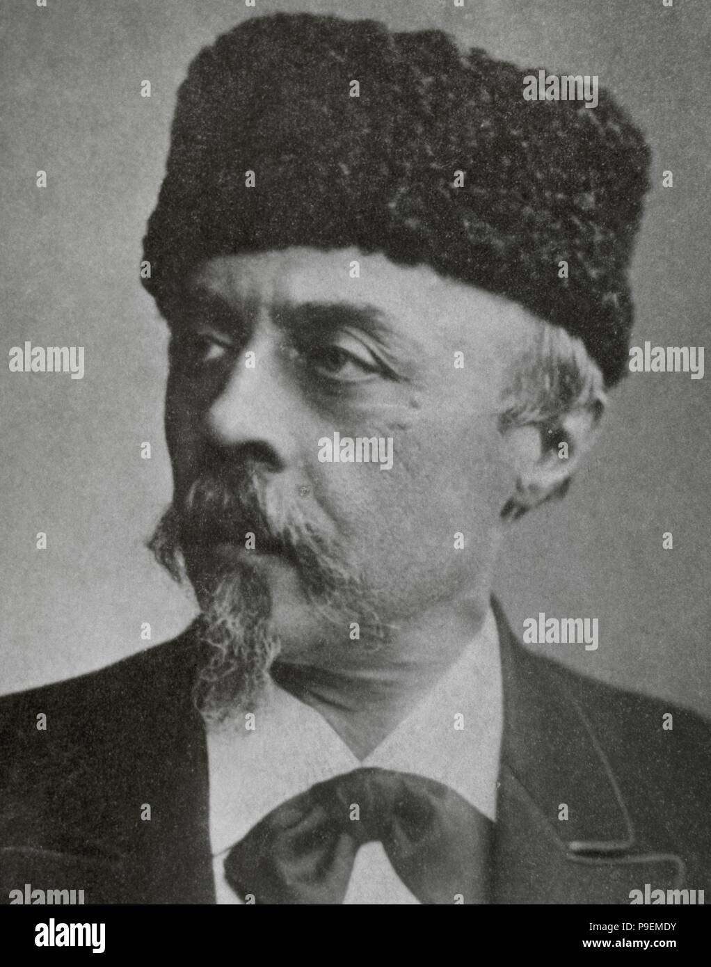 Hans Guido von Bulow (1830-1894). German composer, pianist and ...