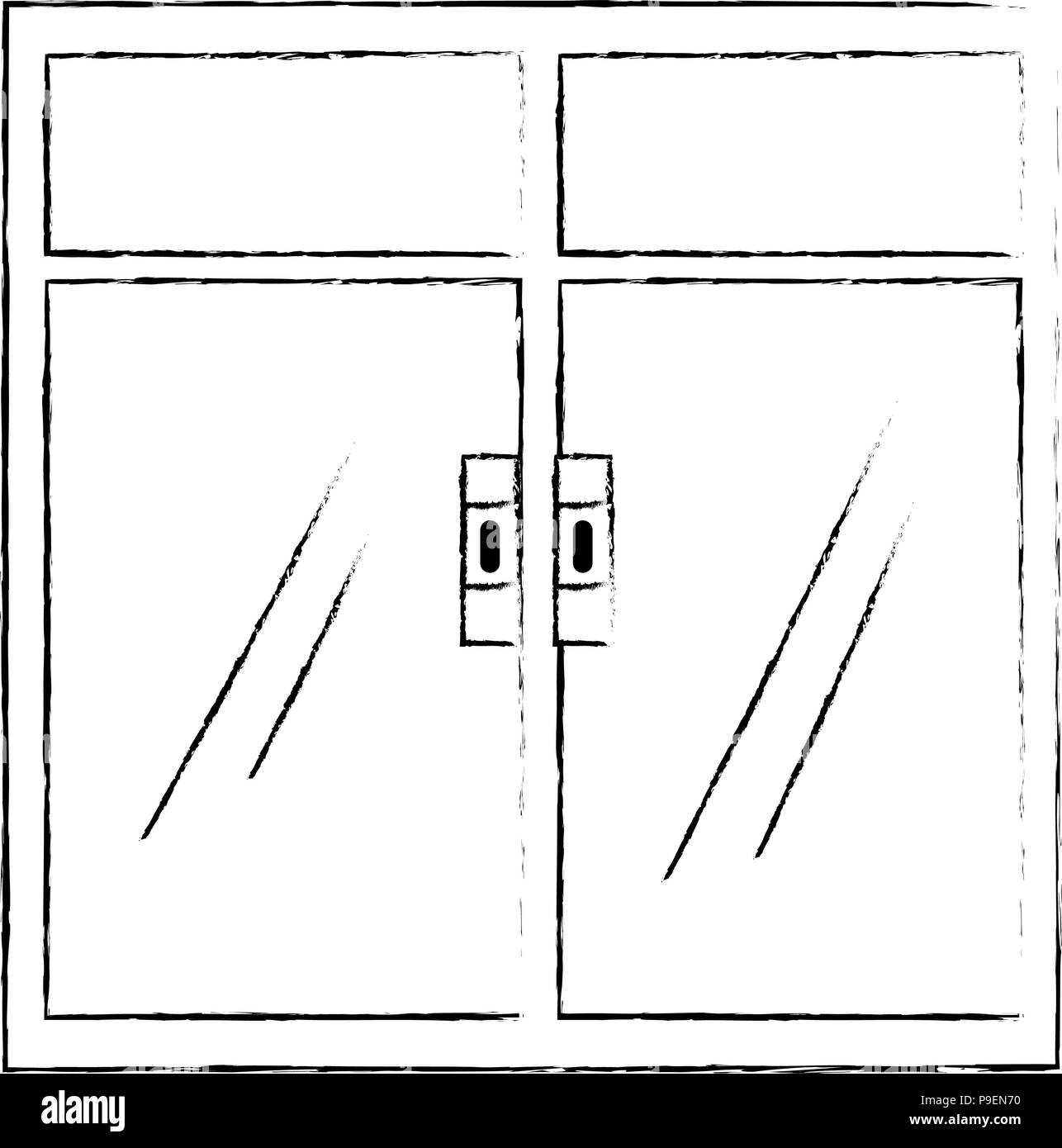 window inside isolated icon Stock Vector Image & Art - Alamy