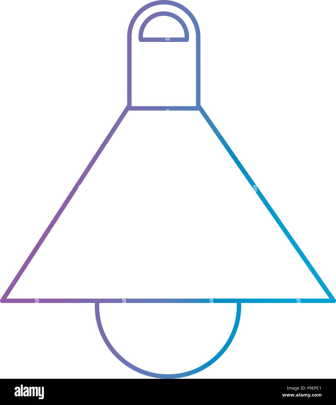 Pendant light hanging lamp Stock Vector Images - Alamy