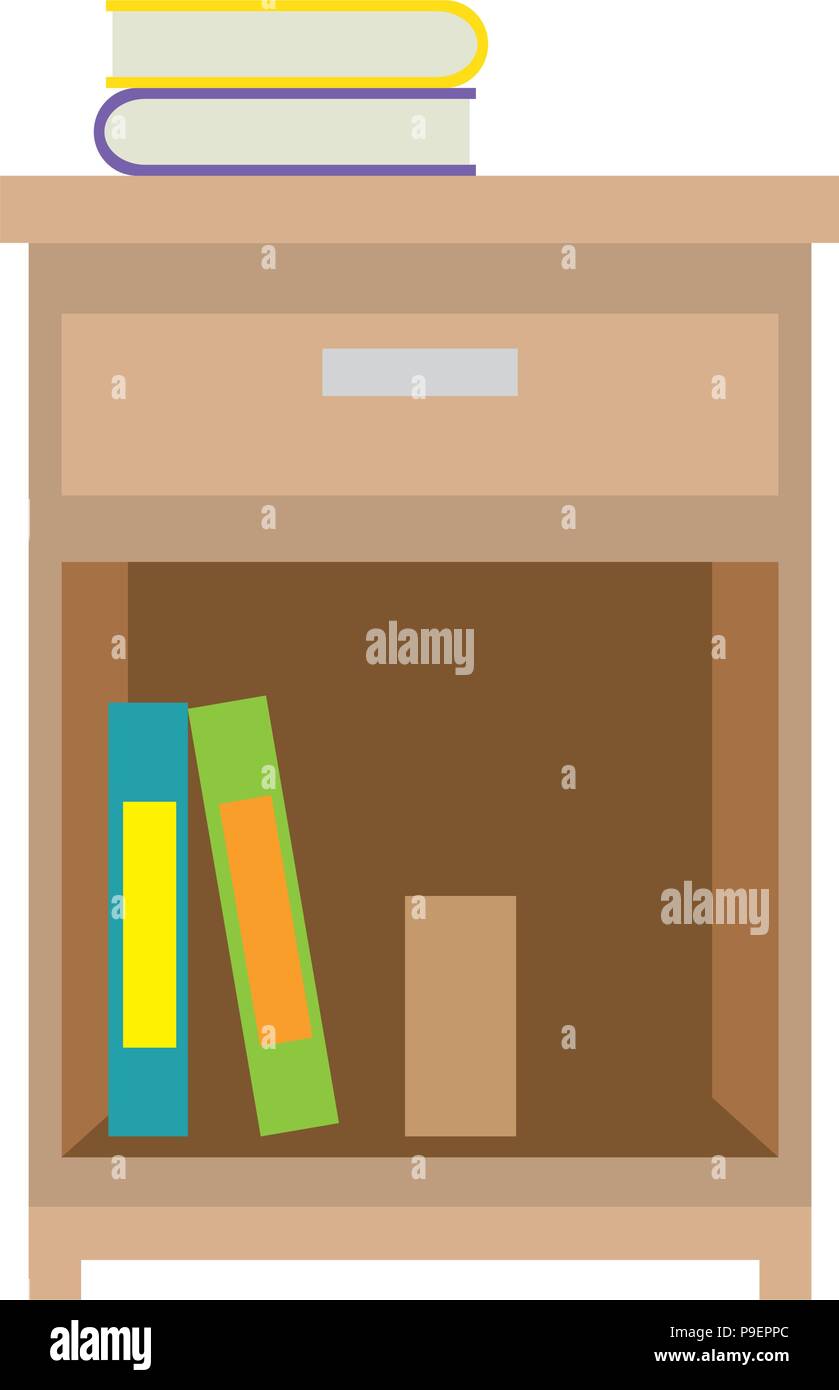 Drawing room book shelves Stock Vector Images - Alamy