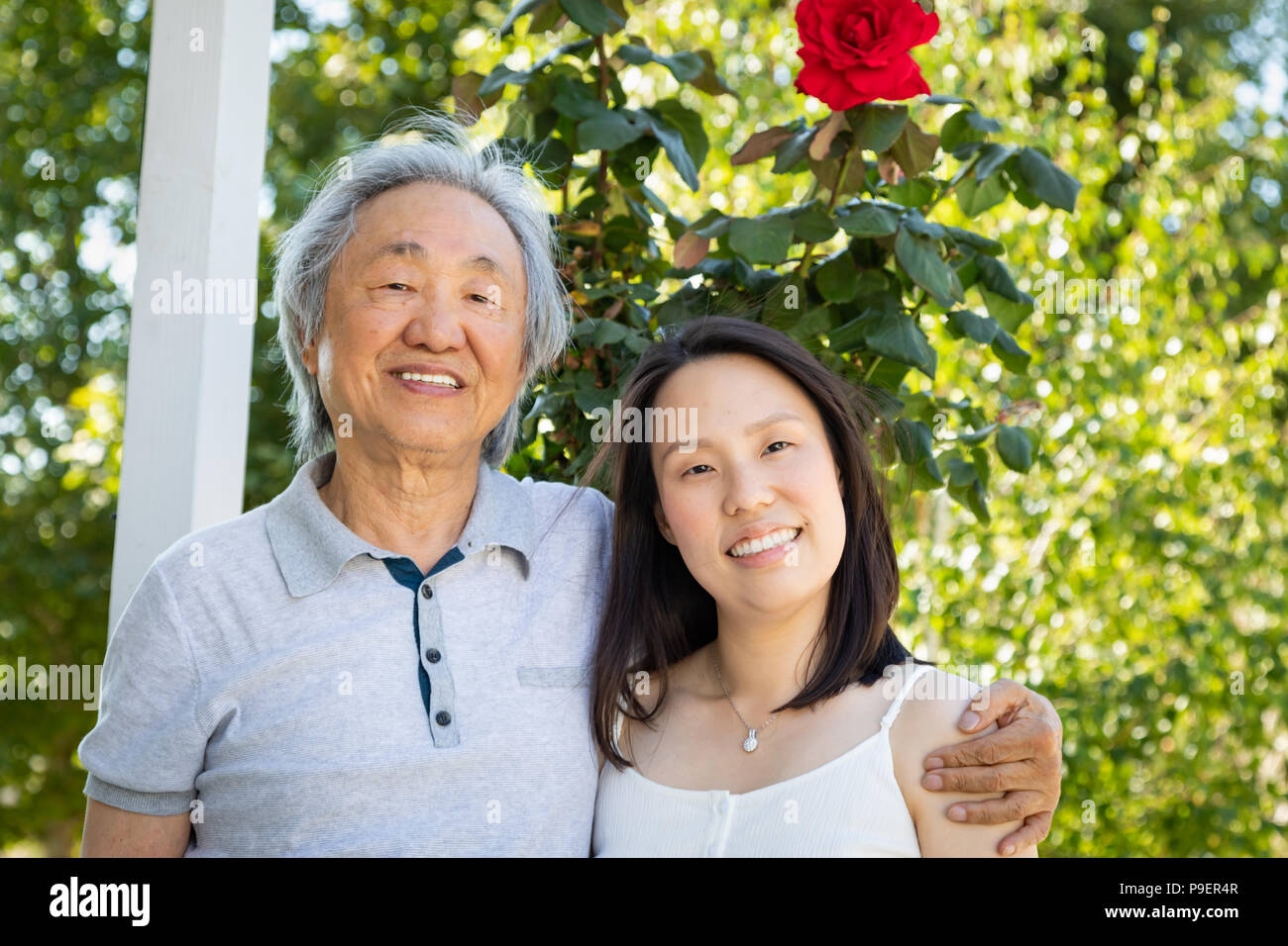 Chinese grandpa with family hi-res stock photography and images - Alamy