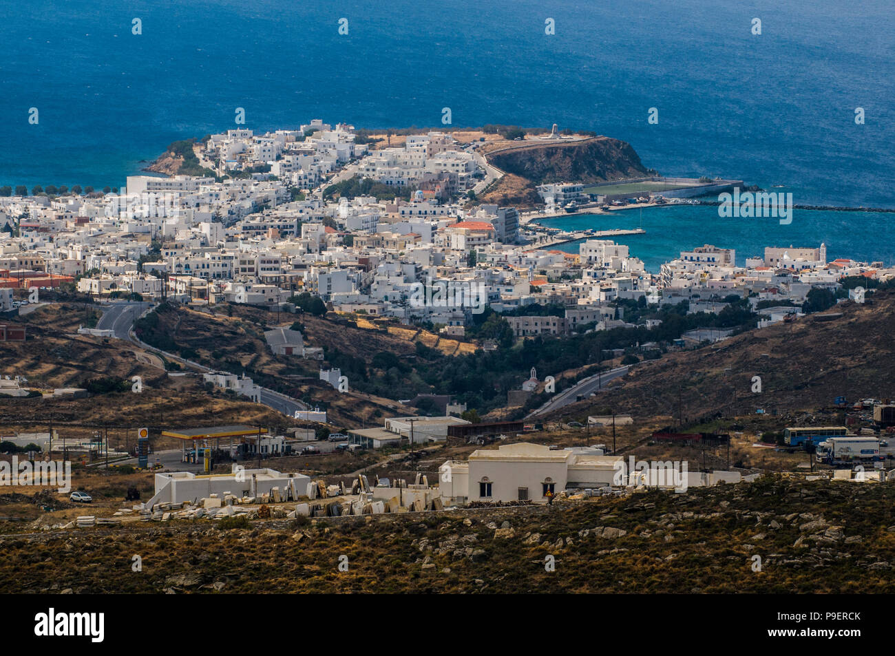 Tinos port hi-res stock photography and images - Alamy