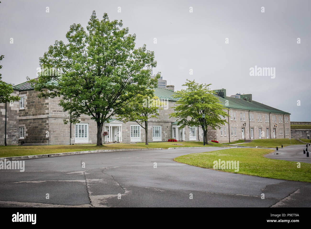 active military base citadelle quebec city canada Stock Photo - Alamy