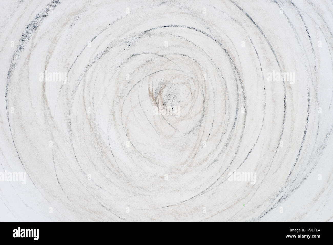 gray color crayon circles on paper drawing bacground texture Stock ...