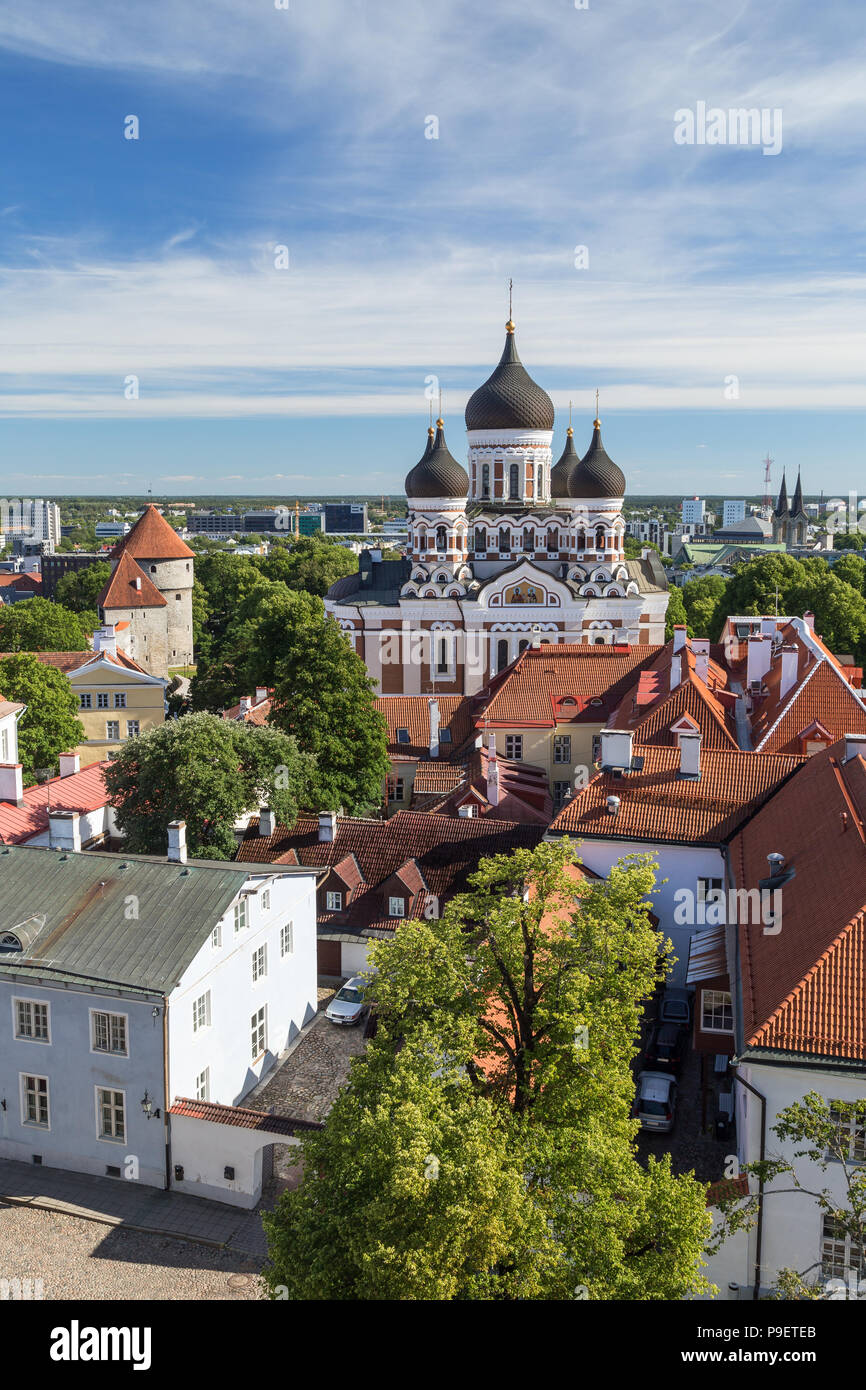 Tallinn landscape vertical hi-res stock photography and images - Alamy