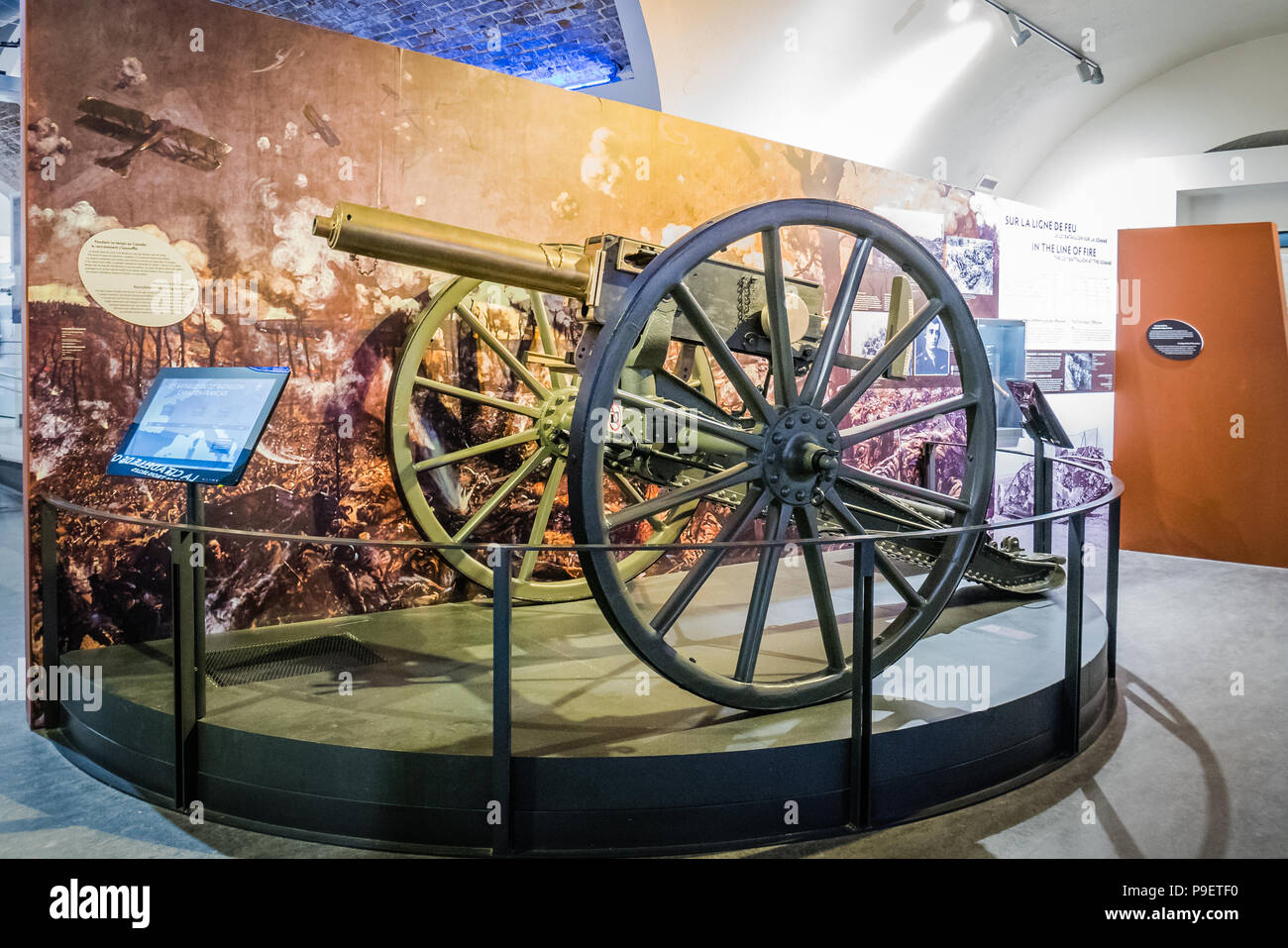 active military base citadelle quebec city canada Stock Photo - Alamy