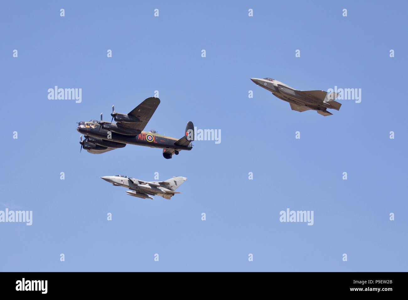 Lockheed martin f 35b lightning of no 617 squadron hi-res stock ...