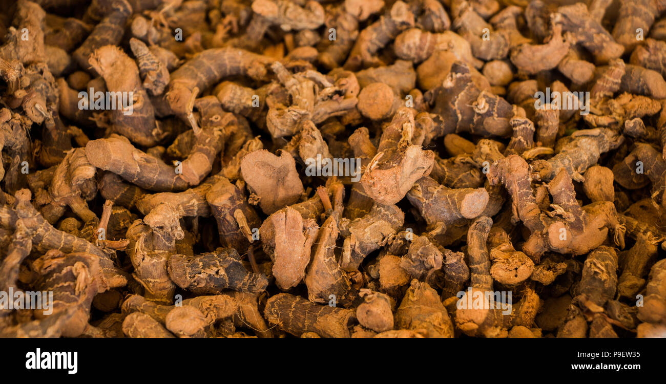Dry herbal plants as food and remedy Stock Photo - Alamy