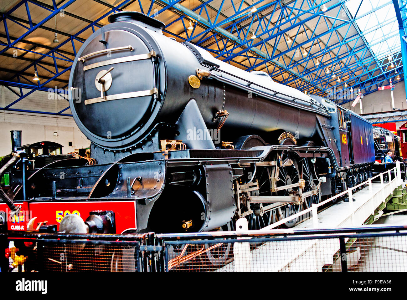 A3 Flying Scotsman in NER Black Livery at National Railway Museum, York ...