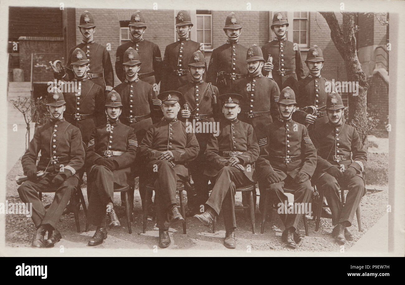 Vintage Photograph of Ealing Police Officers, Middlesex Stock Photo - Alamy