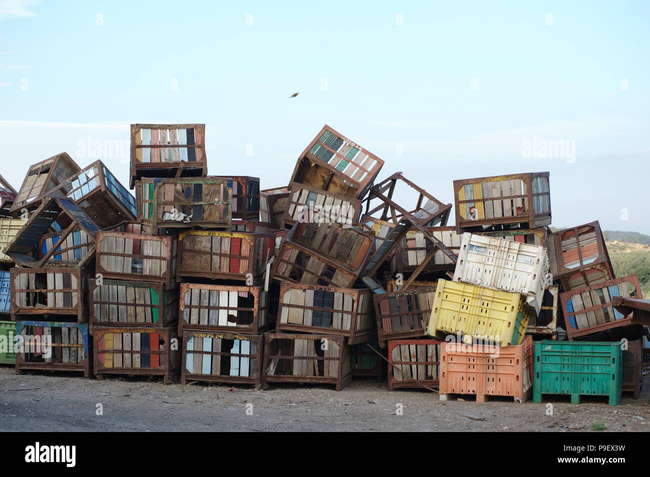 Storage boxes junk hi-res stock photography and images - Alamy