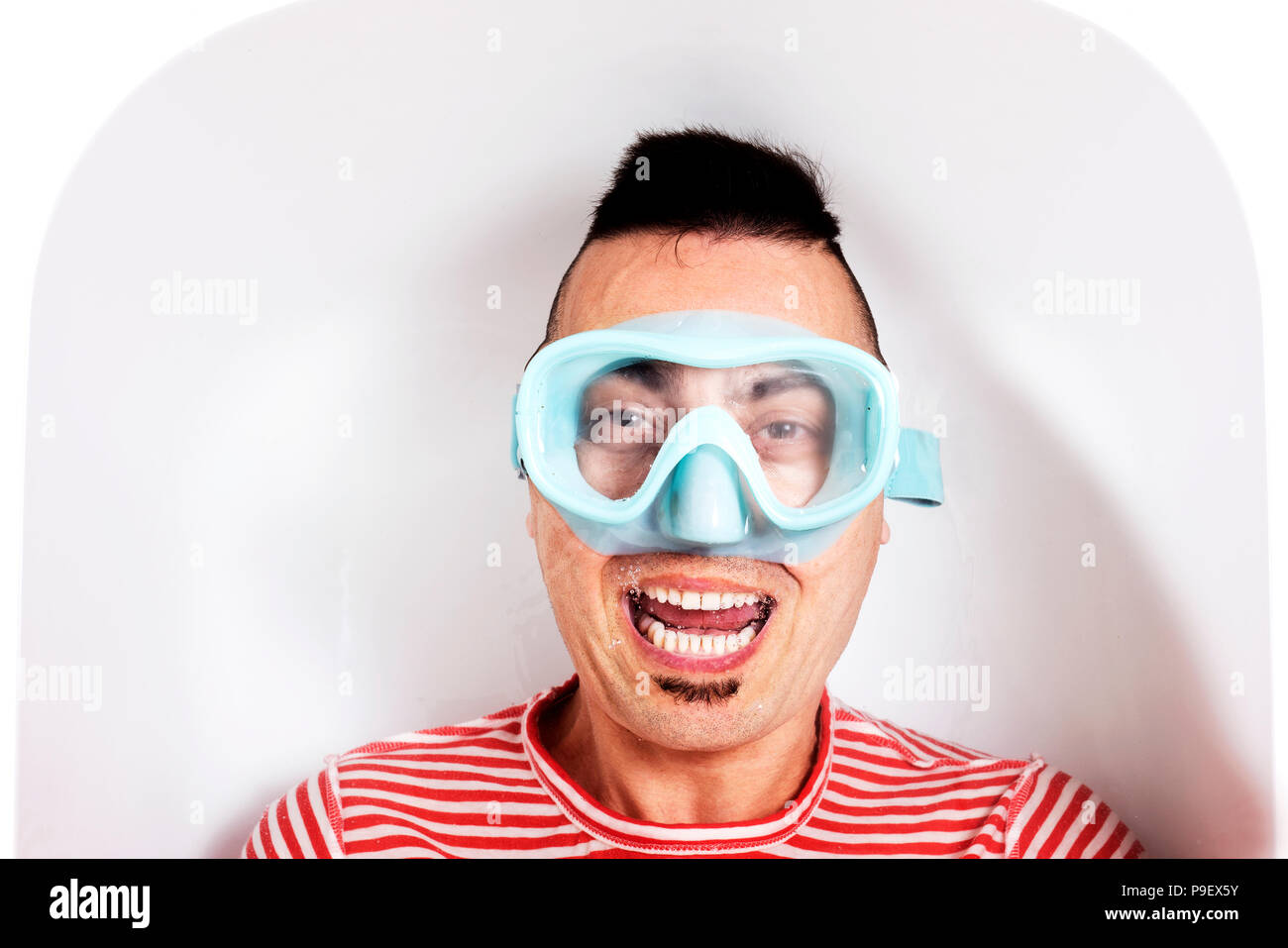 Man bathtub funny hi-res stock photography and images - Alamy