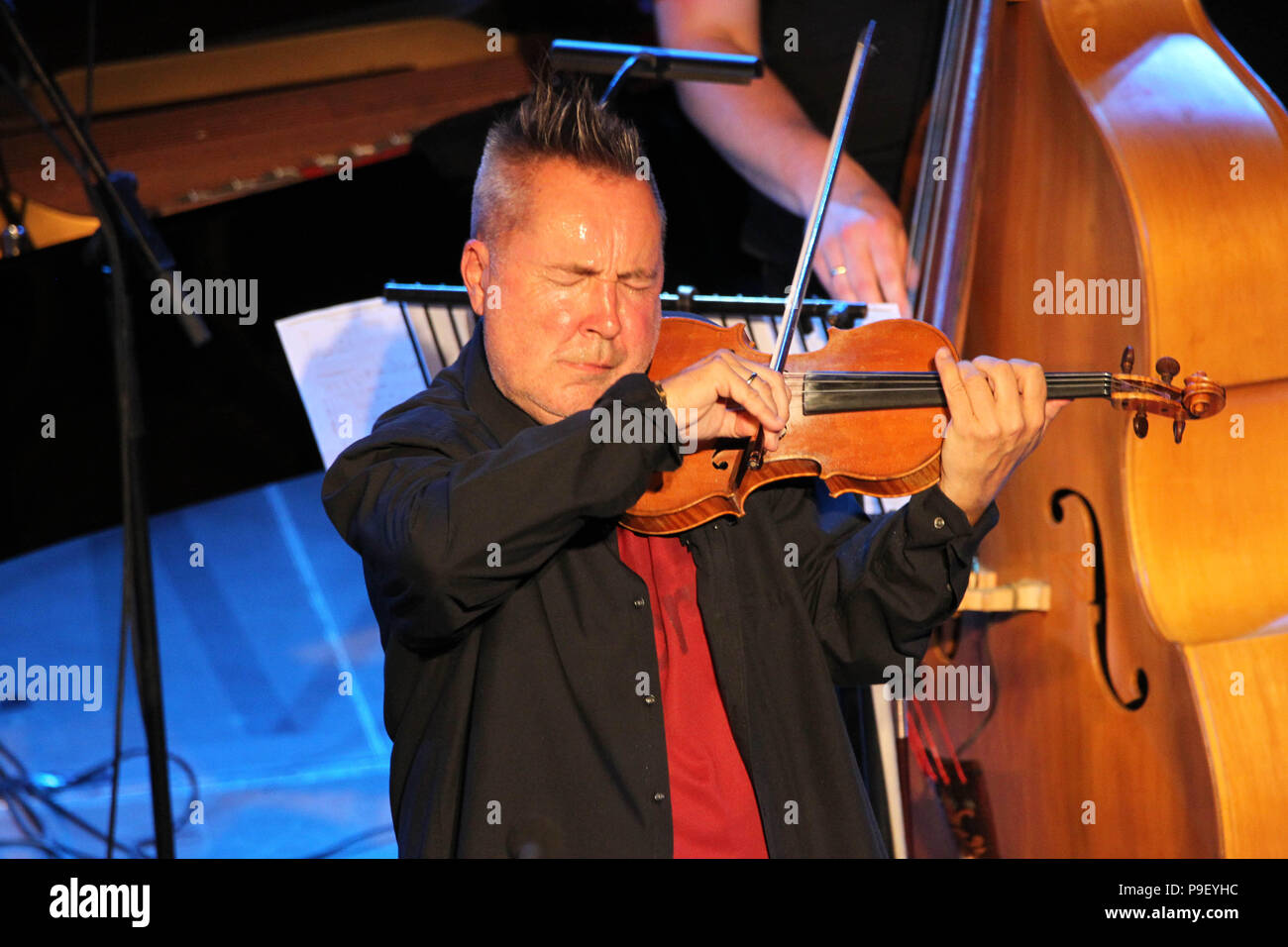 July 17, 2018 - Athens, Greece - British Violinist NIGEL KENNEDY in ...