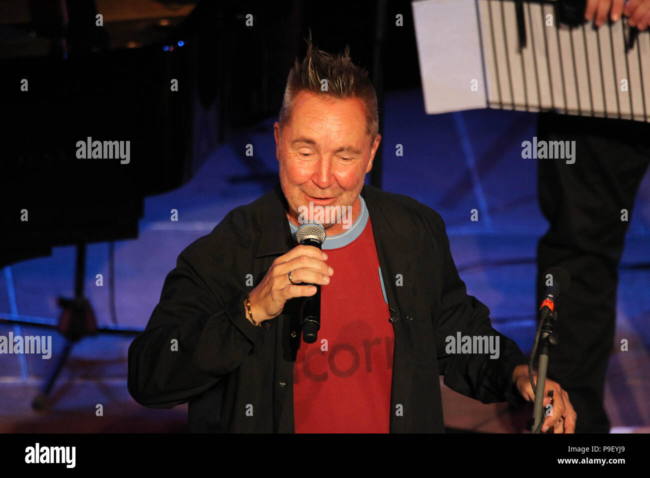 July 17, 2018 - Athens, Greece - British Violinist NIGEL KENNEDY in ...