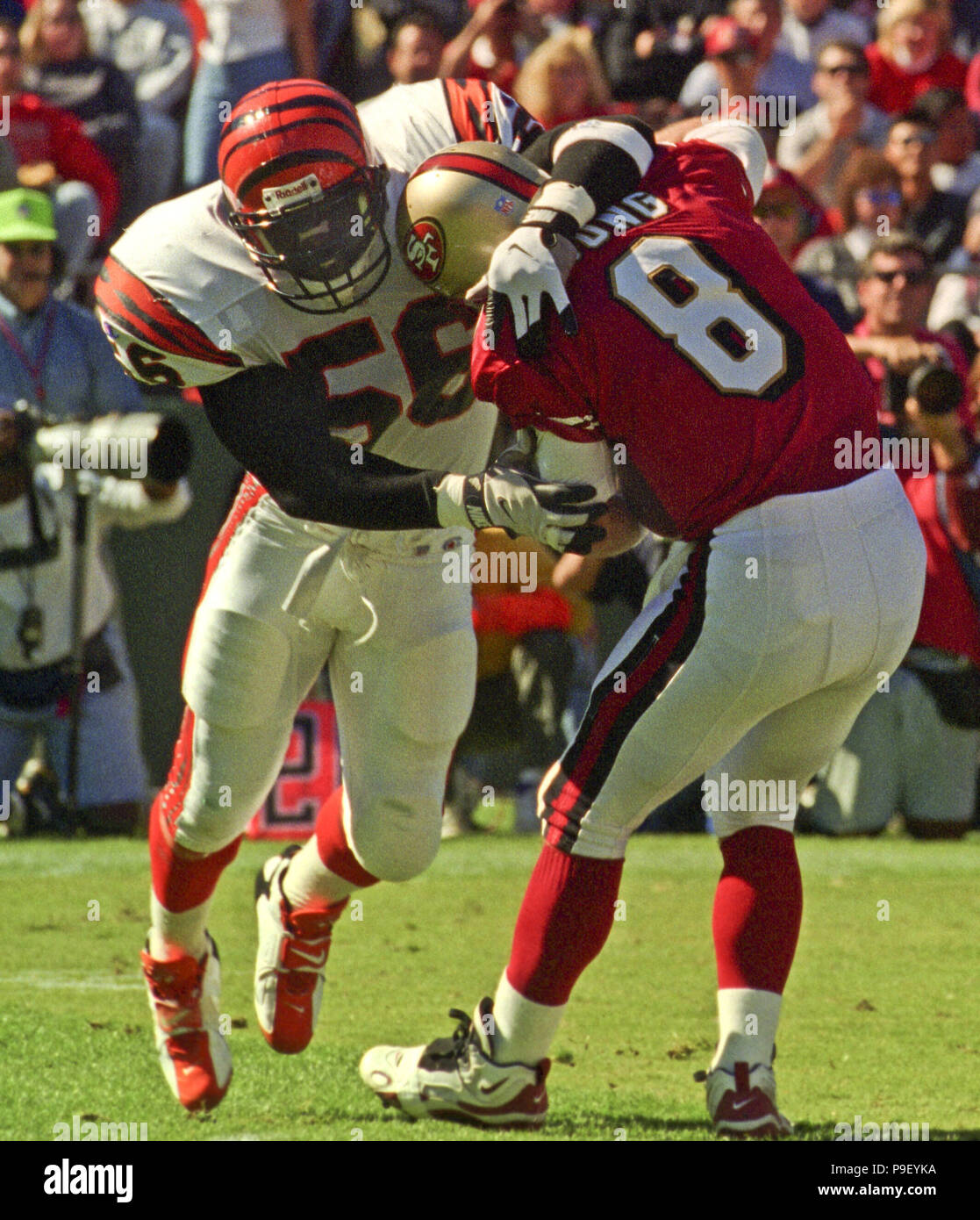 San Francisco, California, USA. 20th Oct, 1996. San Francisco 49ers vs ...
