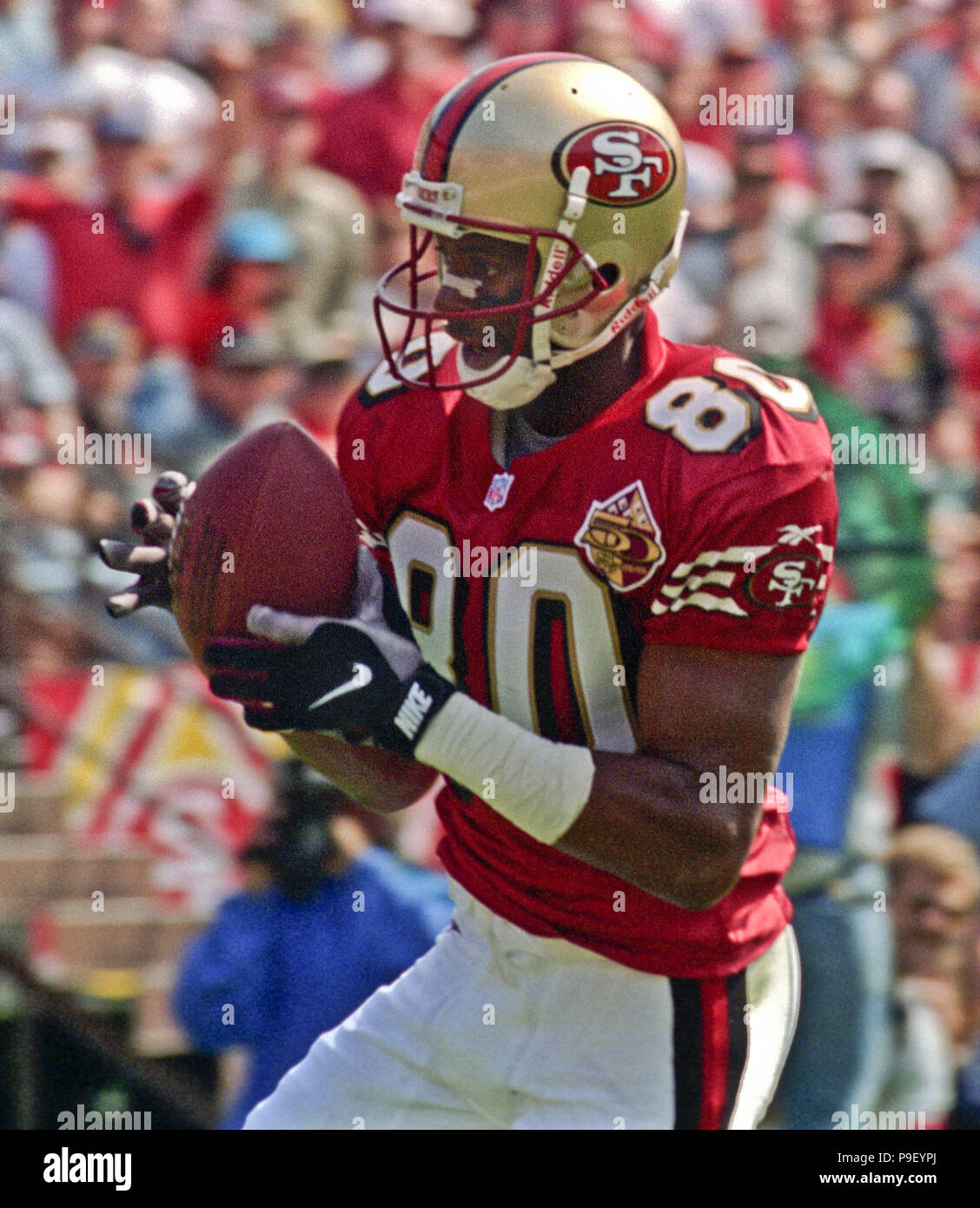 Jerry rice 1996 hi-res stock photography and images - Alamy
