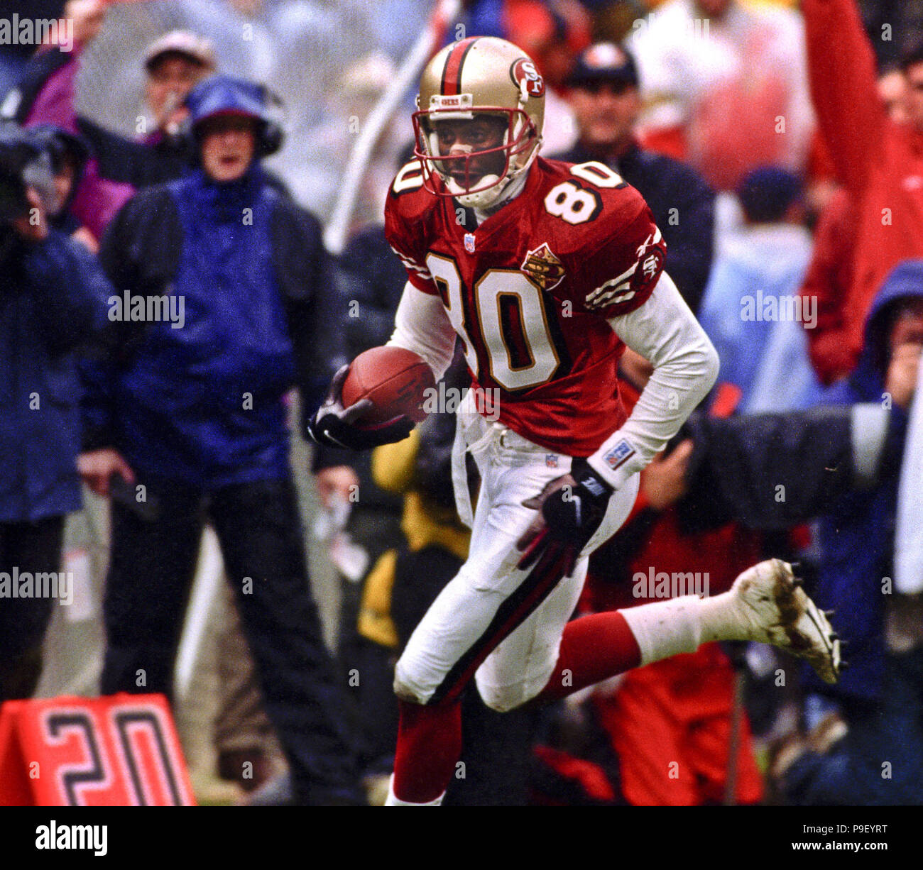 Jerry rice 1996 hi-res stock photography and images - Alamy